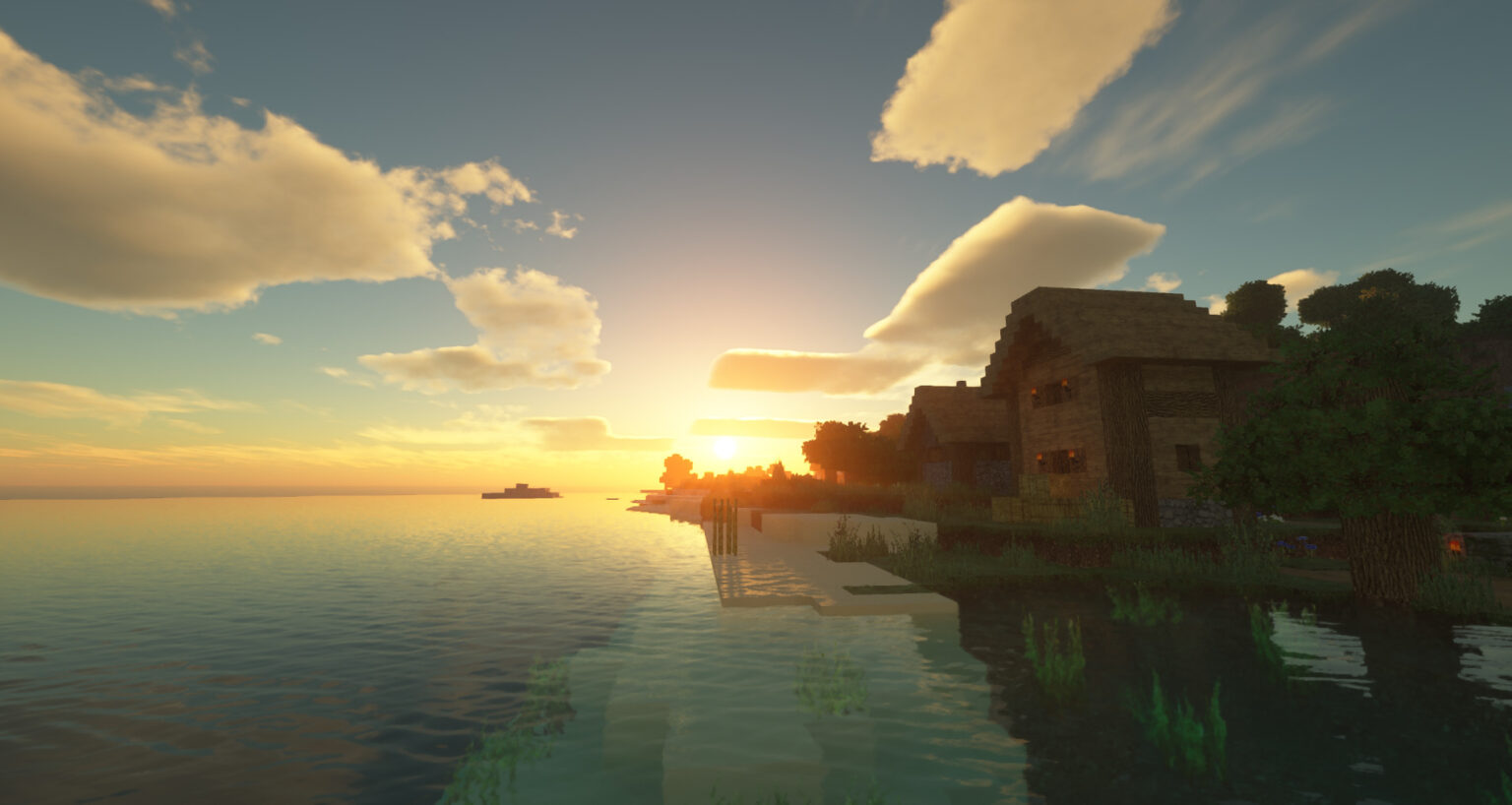 【マイクラJava版】おススメ影MOD『SEUS PTGI HRR』でRTXじゃなくてもレイトレーシングが体験できる！ | たかっちゃブログ